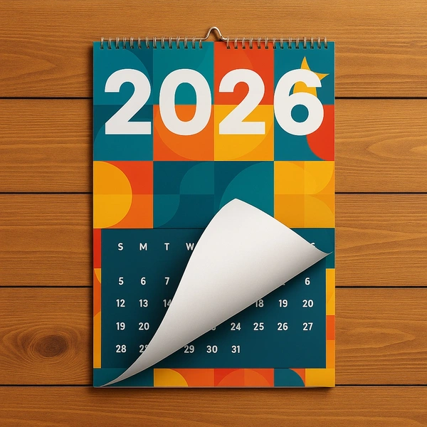 Wall Calendar Printing with Free UK Delivery | CMYK Printers