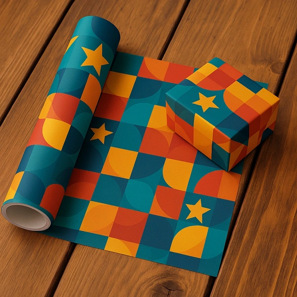 Wrapping Paper Printing with Free UK Delivery | CMYK Printers