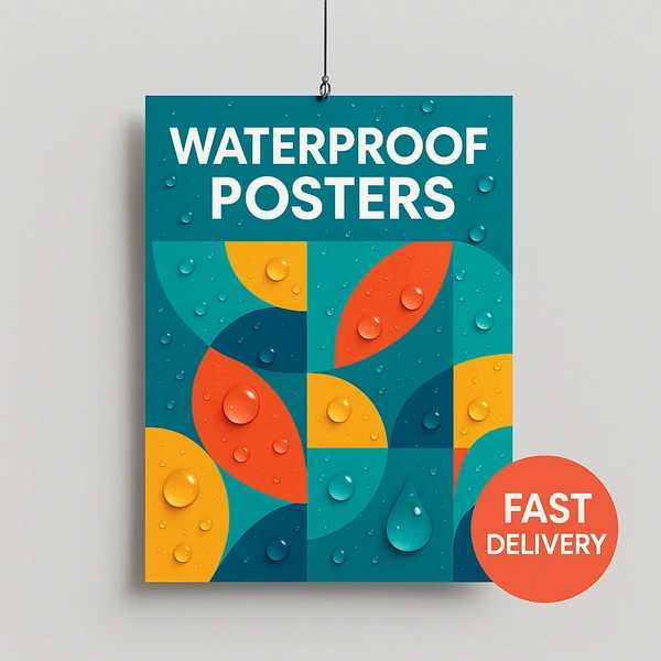Waterproof Poster Printing | Outdoor Posters | CMYK Printers
