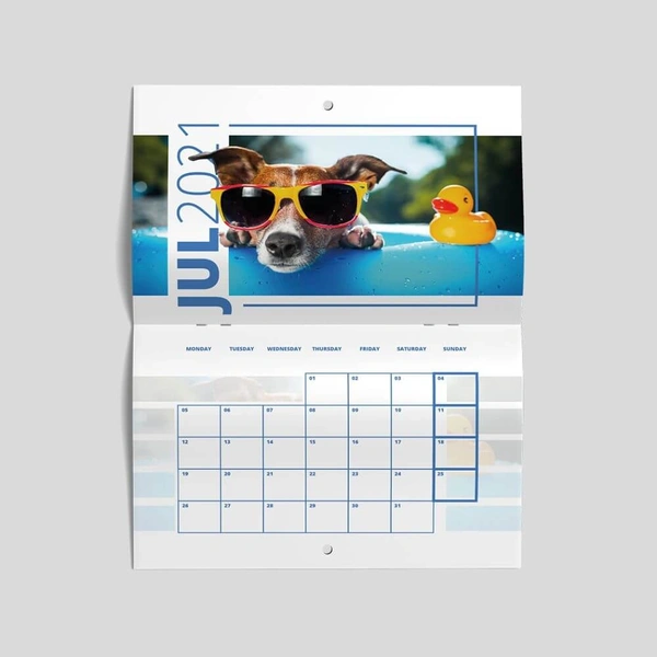 Drilled Hole Calendars | CMYK Printers