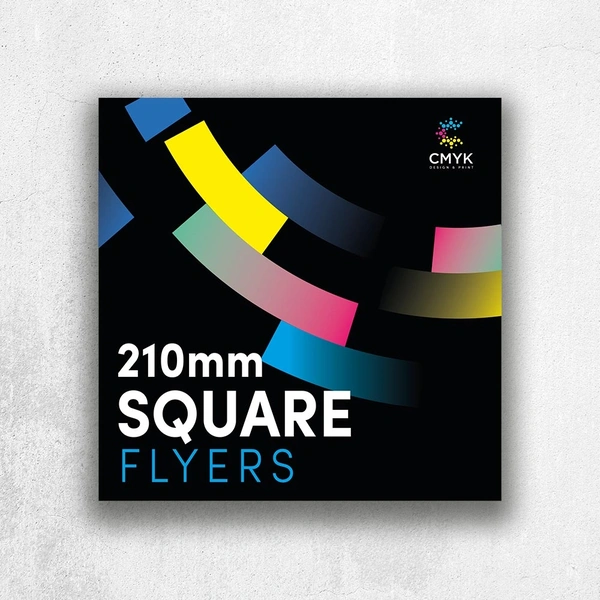 210mm Square Flyer Printing | Leaflets & Flyers UK | CMYK Printers