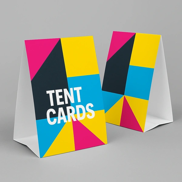 Table Tent Cards | Custom Tent Card Printing UK | CMYK Printers
