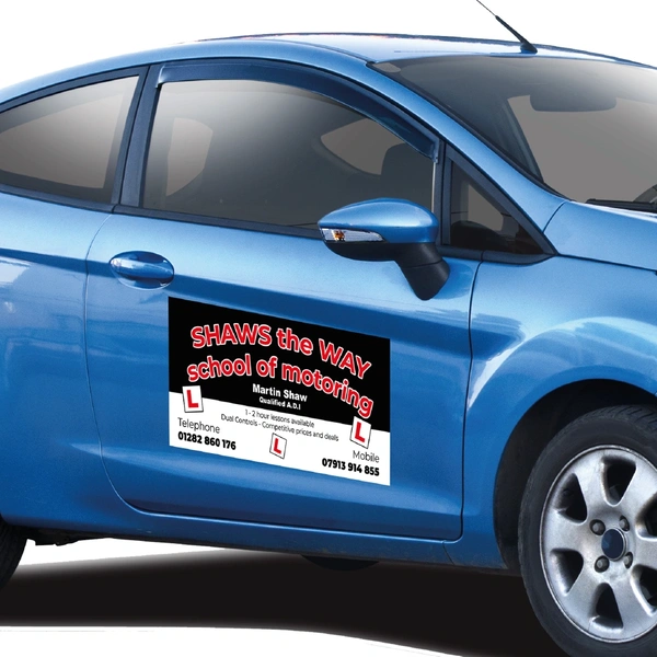 Vehicle Magnets | Magnetic Vehicle Signs UK | CMYK Printers
